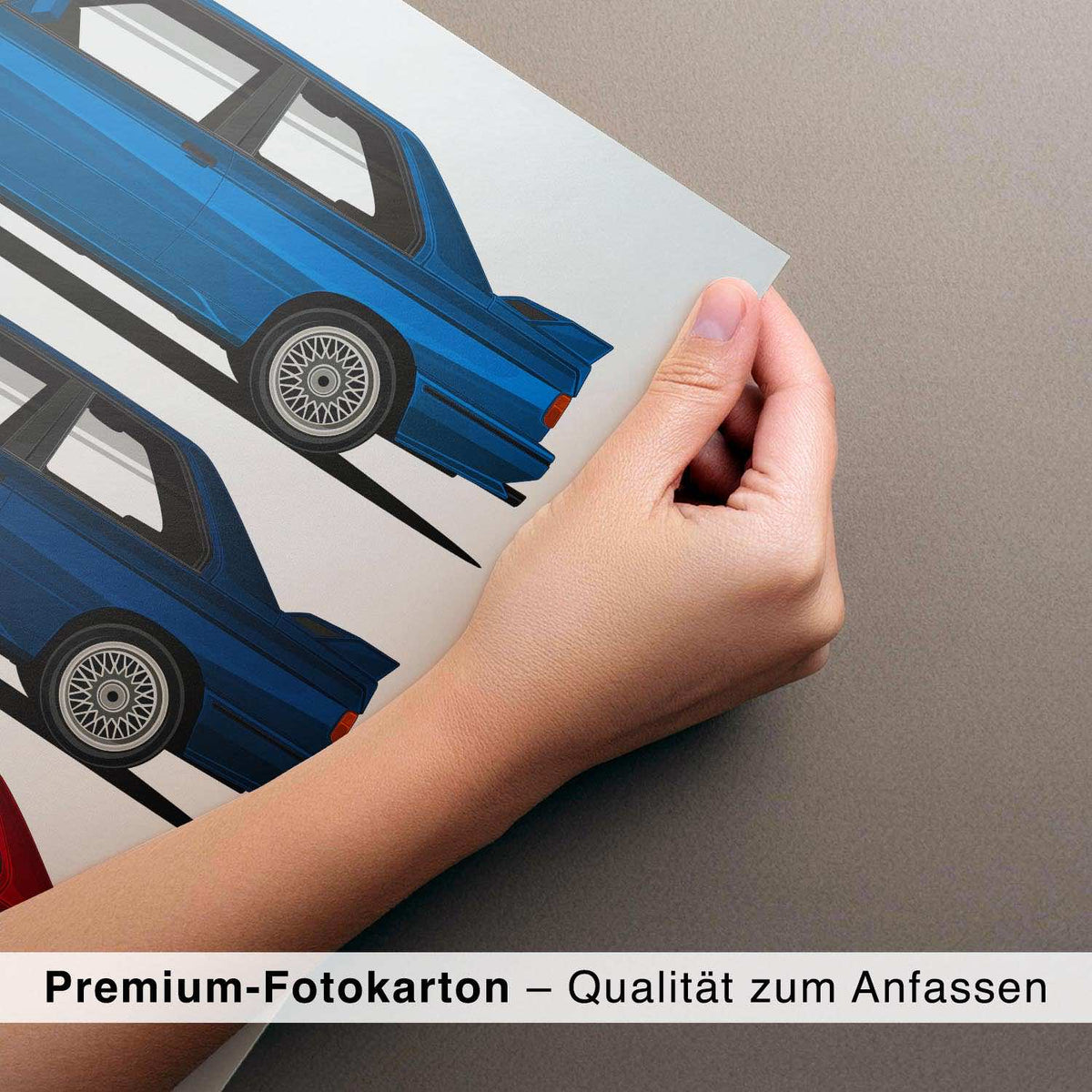 BMW M3 E30 - Colors Poster | CARTISTRY®